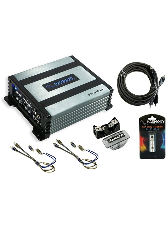 4 Channel Car Amplifiers in Car Amplifiers - Walmart.com
