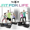 Yes4All Gym Stepper Equipment: Aerobic Exercise Step Platform with 4 ...