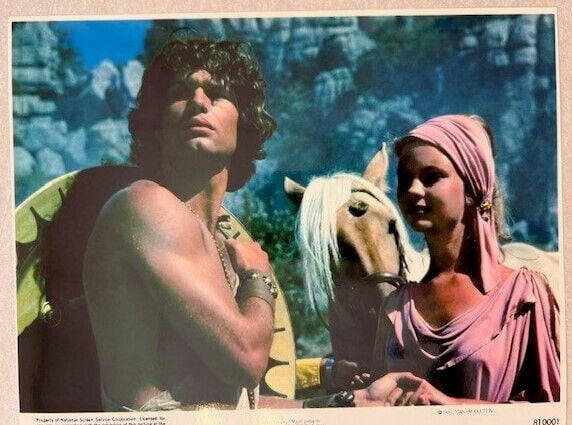 Clash of the Titans 1981 Harry Hamlyn and Judi Bowker 8x10 inch photo ...