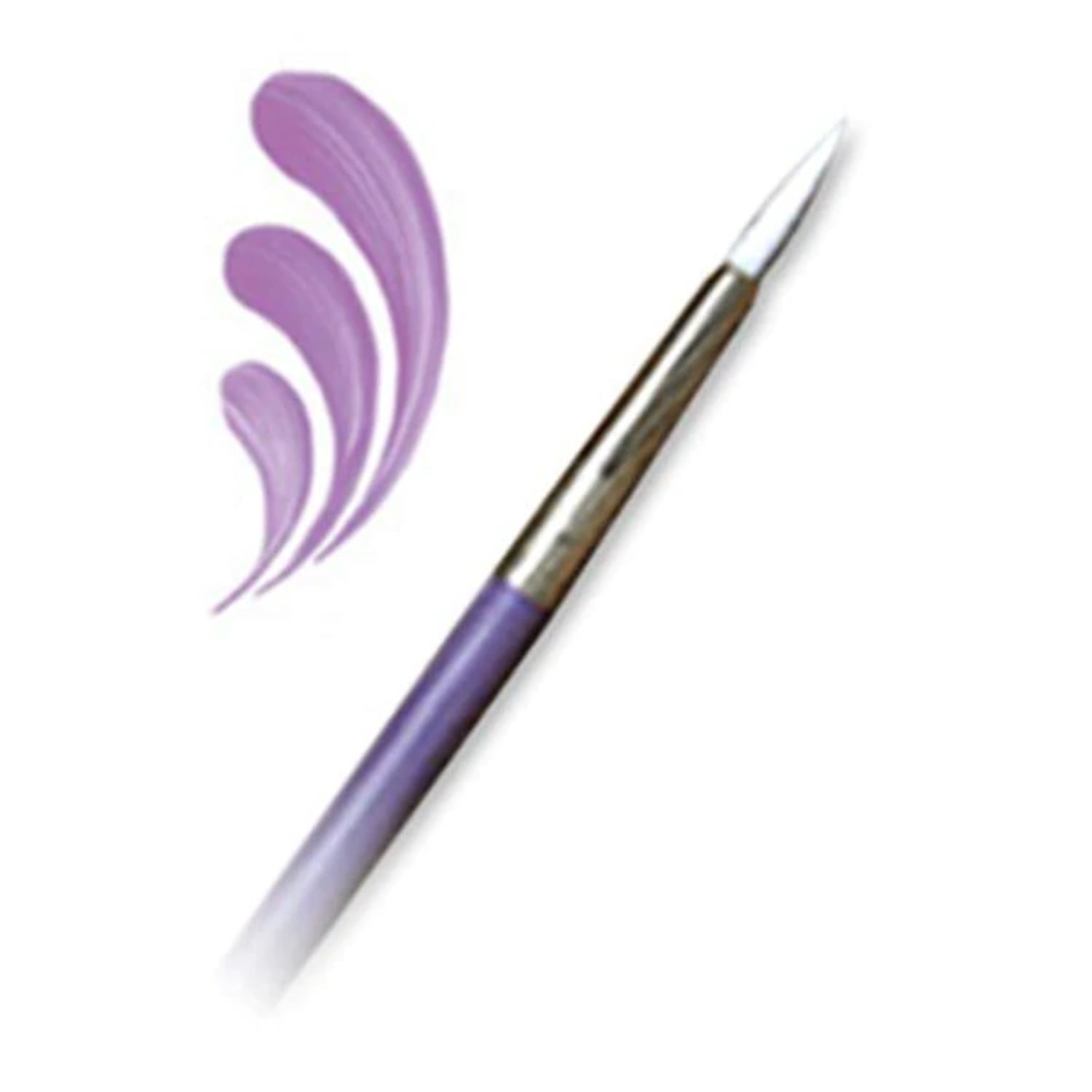 Royal Brush Crafters Choice White Taklon Round Brush - Walmart.com