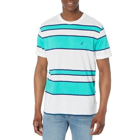 Nautica Men's Navtech Sustainably Crafted T-Shirt, Bright White, Large ...