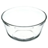 Mainstays Glass Mixing Bowl, 4 Quart Microwave Safe with Wide Opening ...