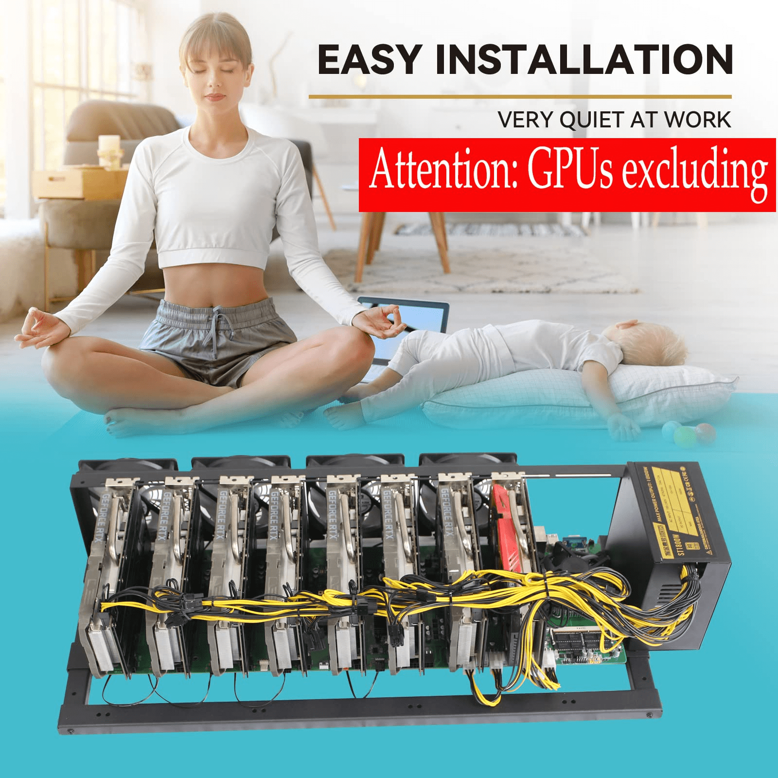 GPU MINING - 8 card Crypto Mining Rig - Ethereum - Australia | Ubuy