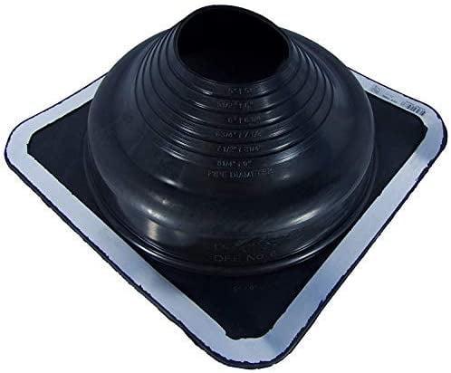 EAGLE 1 EPDM Flexible Roofing Pipe Flashing Boots - On Site Adjustable ...