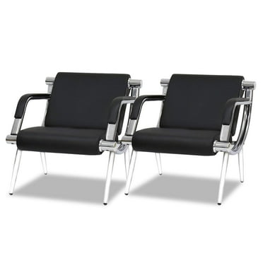 Kinbor 3-Seat Waiting Room Reception Chair with Arms Office Guest ...