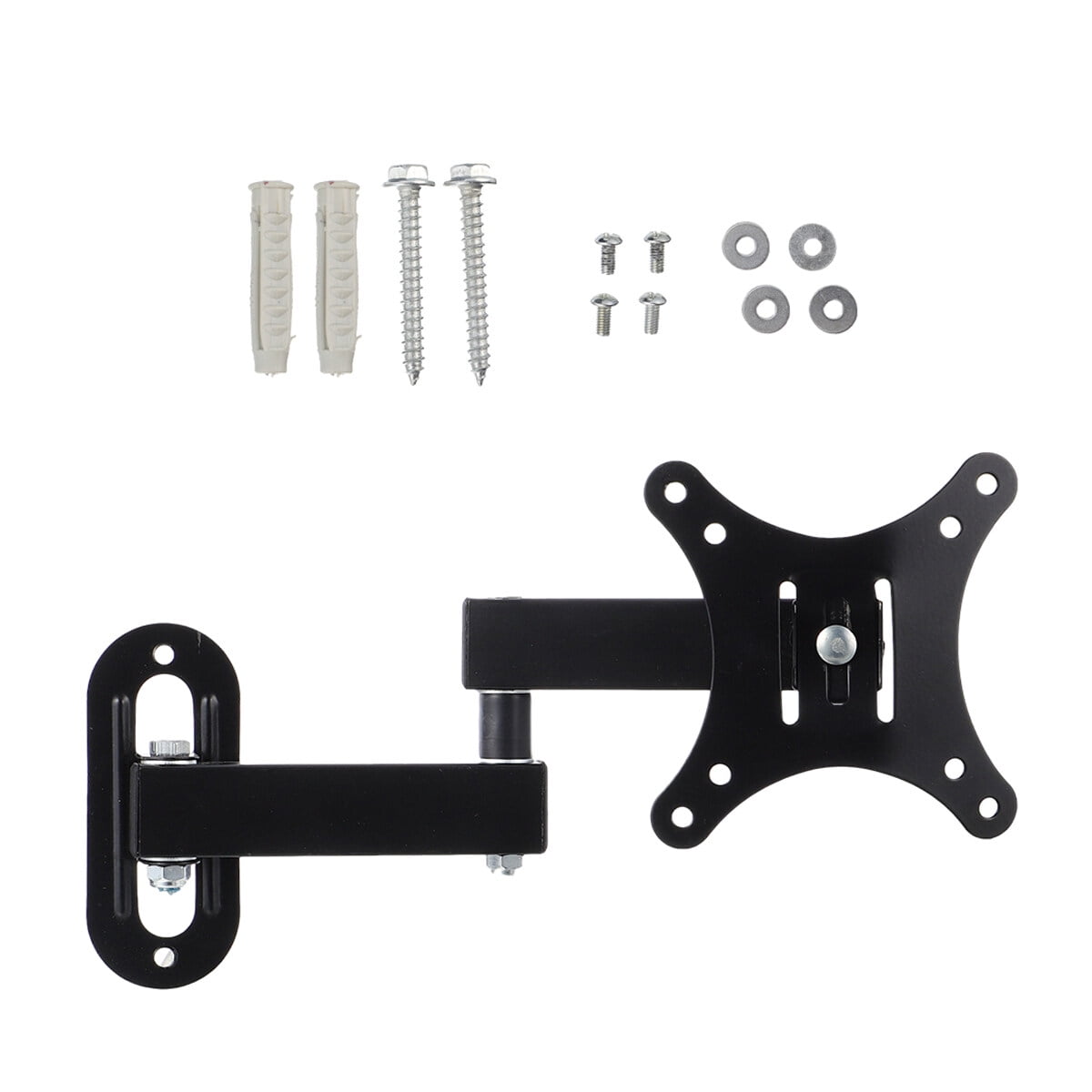 TV Wall Bracket Rotates Monitor TV Wall Mount for 14-27 Inch TV ...