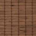 Dovelina Bamboo Light Filtering Privacy Roman Window Shade, Teak, 64" L ...