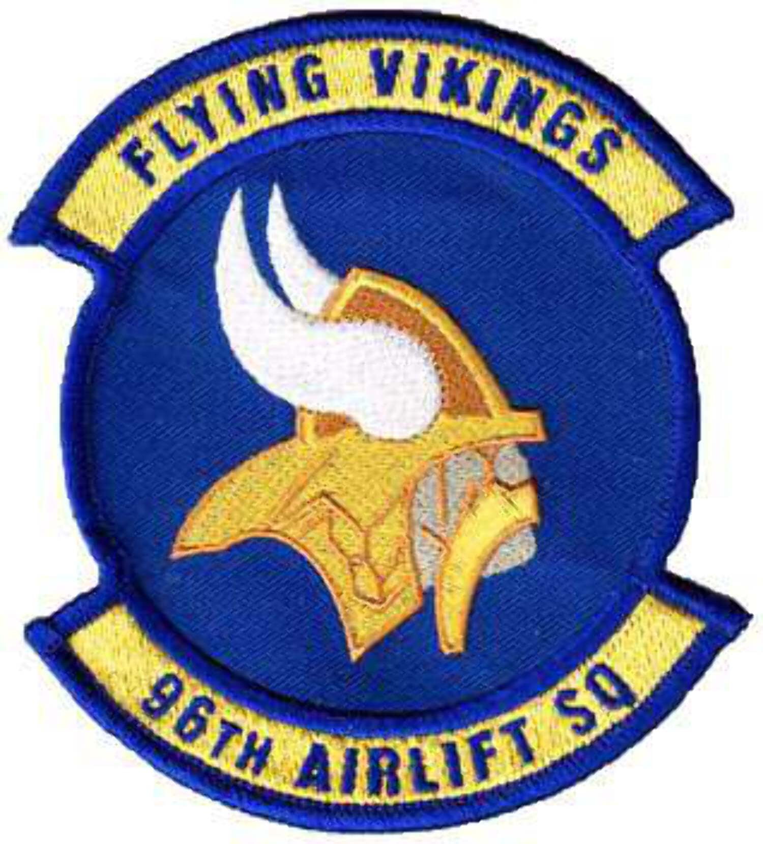 96th Airlift Squadron FLYING VIKINGS Patch – Sew On - Walmart.com