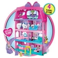 Disney's Minnie Mouse Bow-Tel Hotel Dollhouse Playset with Lights ...