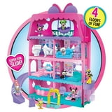 Disney's Minnie Mouse Bow-Tel Hotel Dollhouse Playset with Lights ...