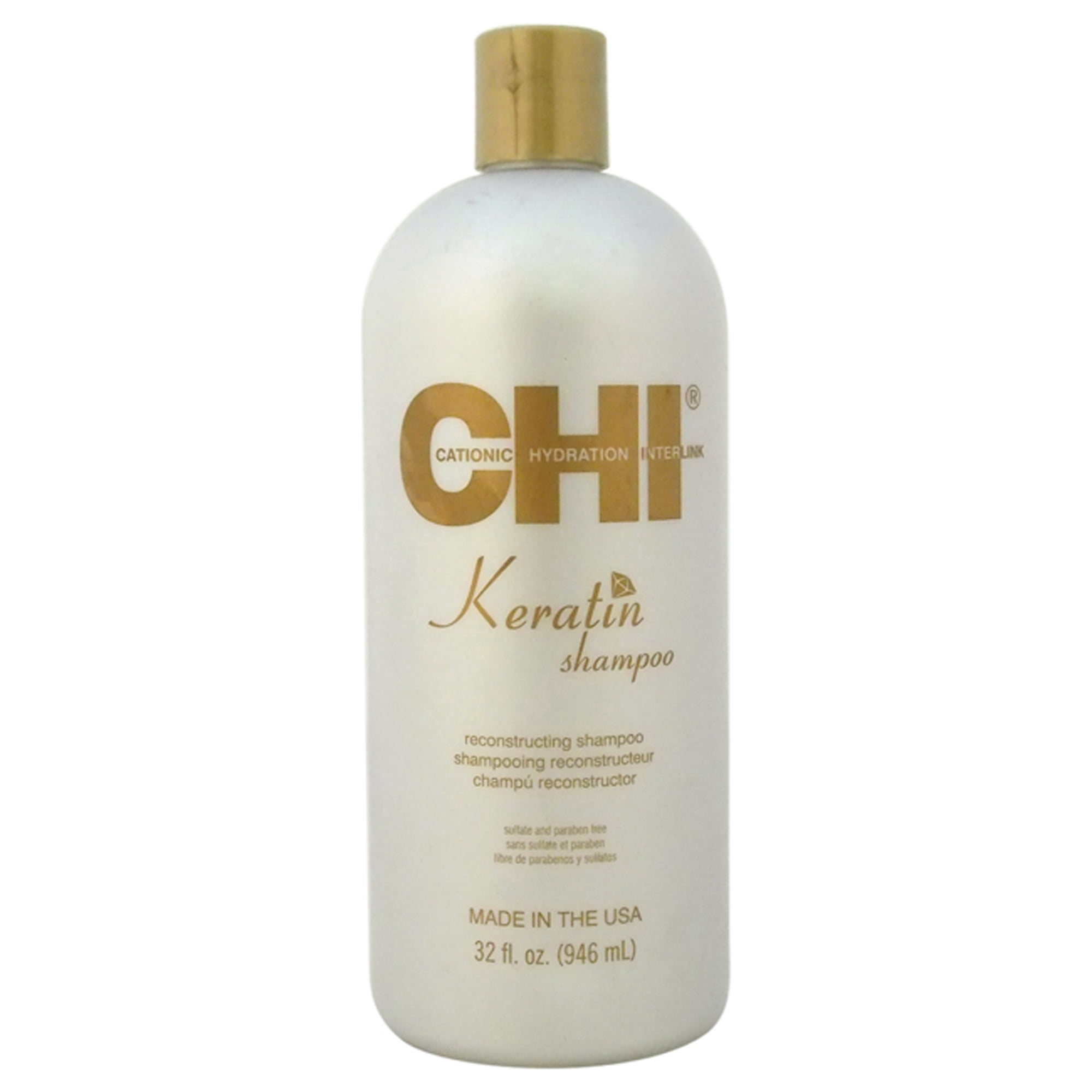 Champú CHI Keratin Reconstructing Shampoo Champú Unisex 32 oz | Walmart ...