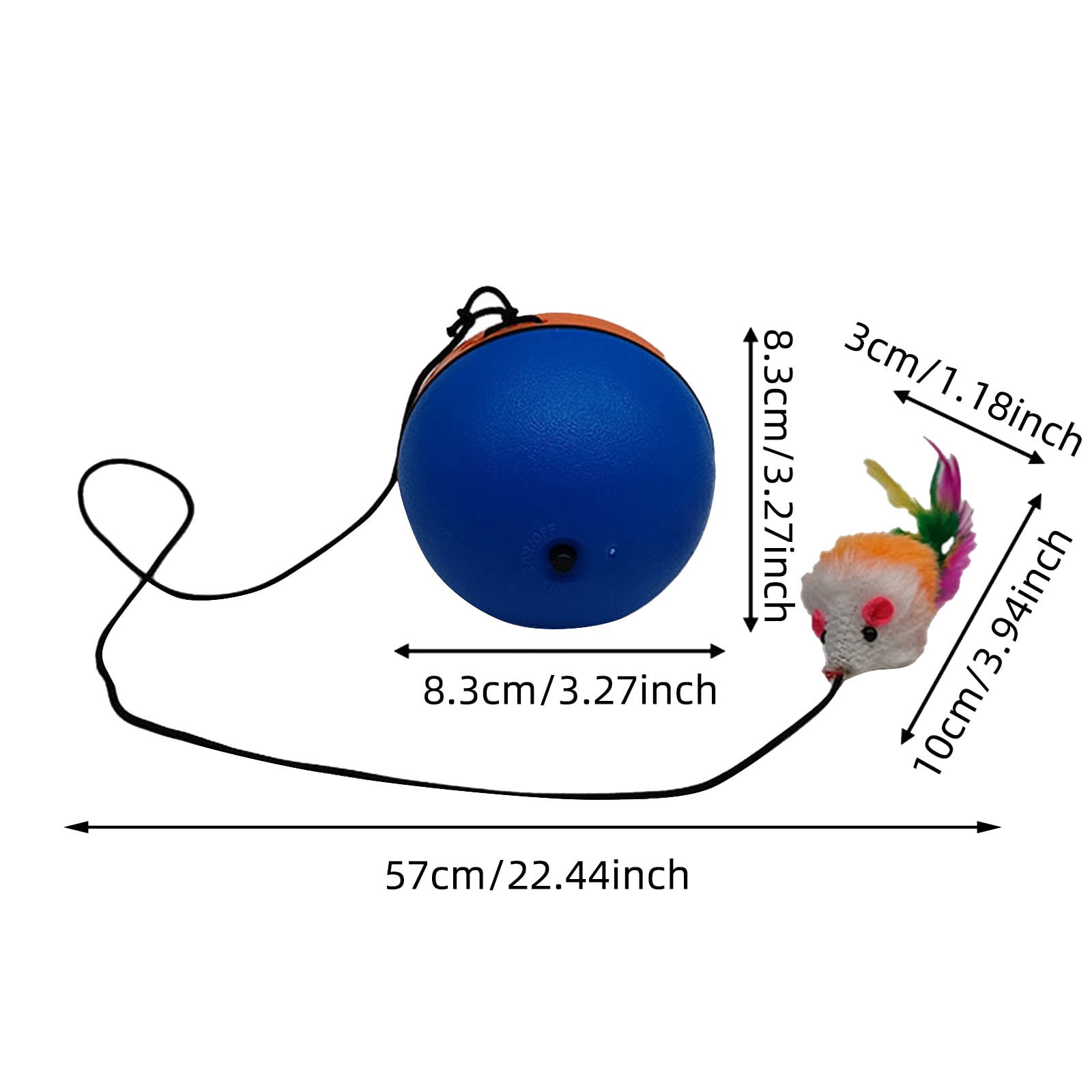 Cat Toy Upgraded Interactive Cat Toy With Motion Sensor Automatic Cat ...
