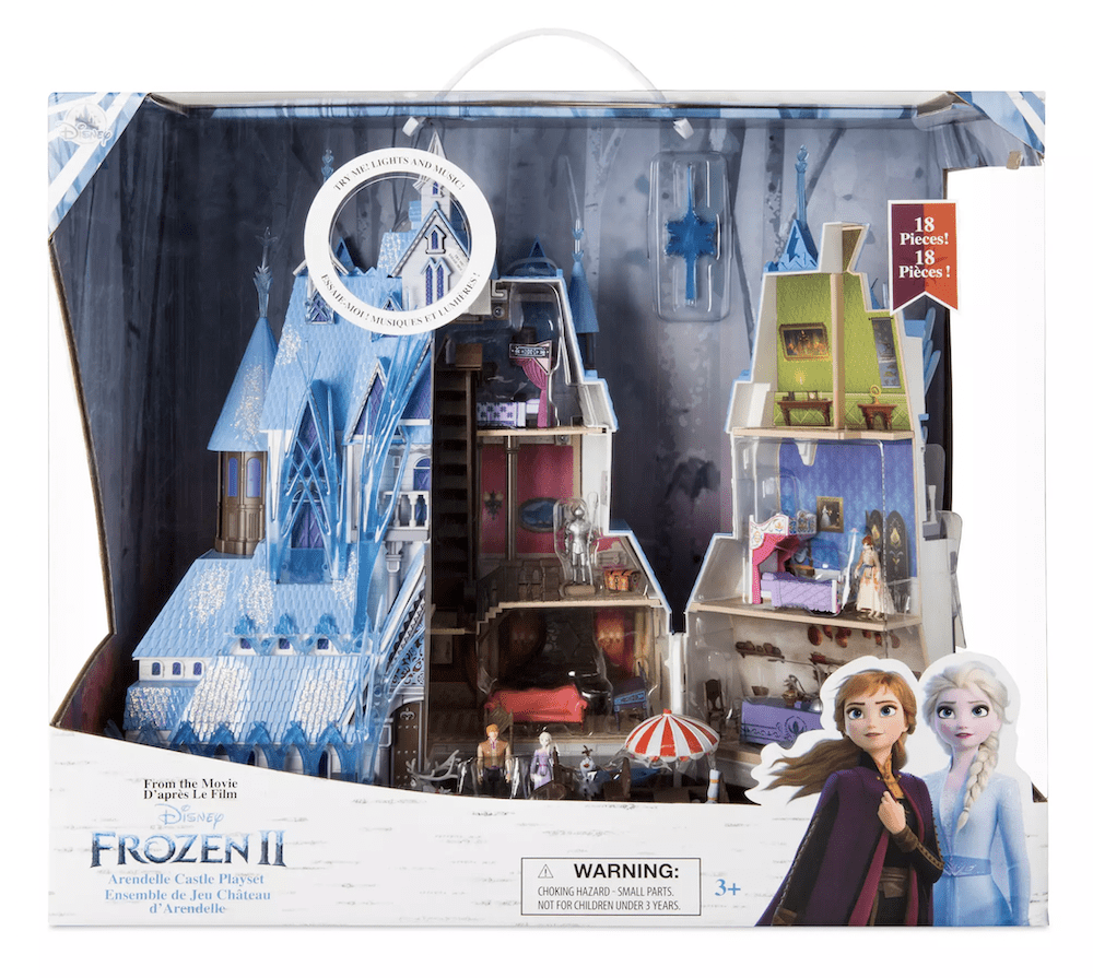 Disney Arendelle Castle Play Set Frozen 2 Anna Elsa Kristoff Olaf Sven ...