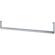 "HSS 36"" Steel Clothes Hanging Rod, Chrome, 1-Pack with L-Brackets and ...