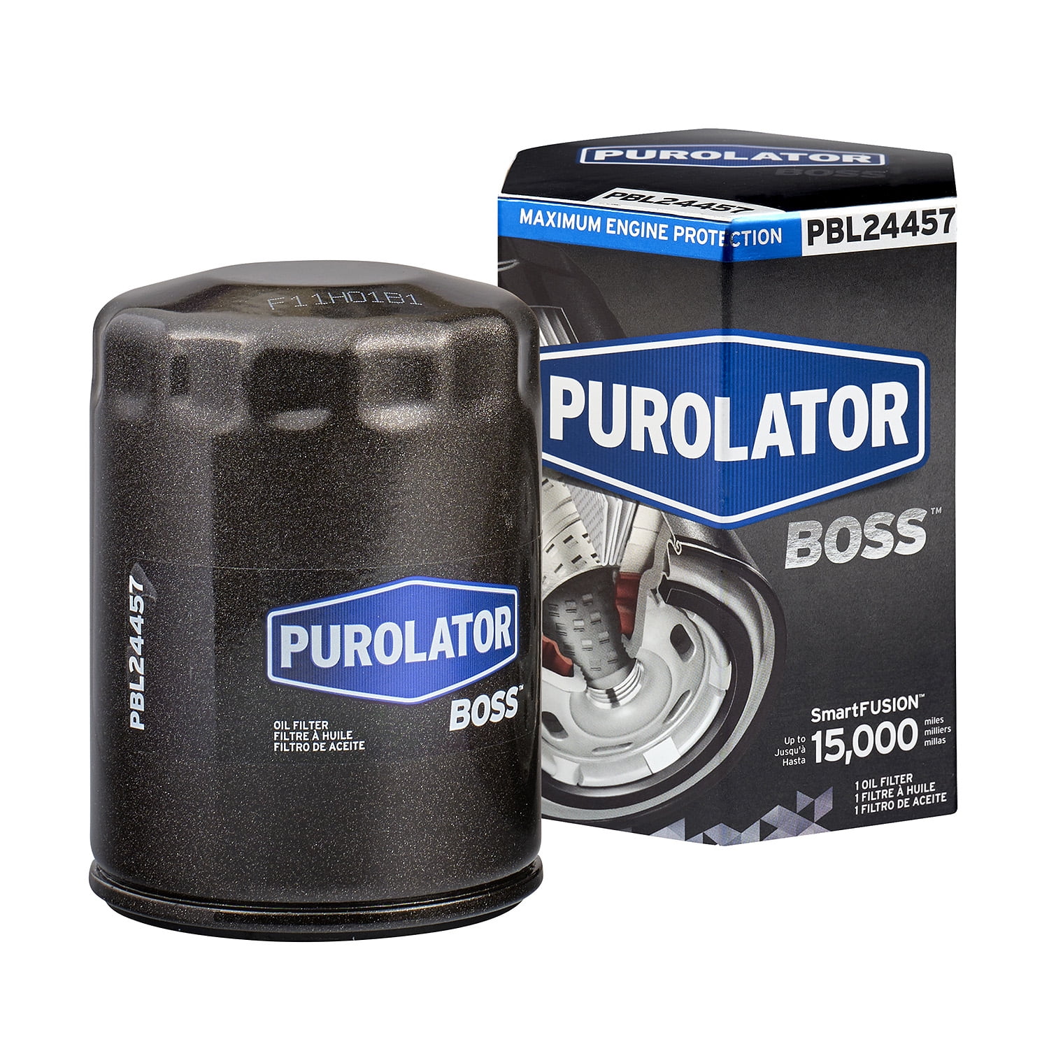 Purolator PBL24457 Purolator BOSS Maximum Engine Protection Oil Filter ...