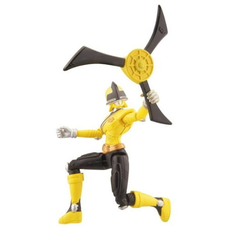 Power Rangers Samurai Action Figure Mega Ranger Earth (Yellow) 4 Inch ...