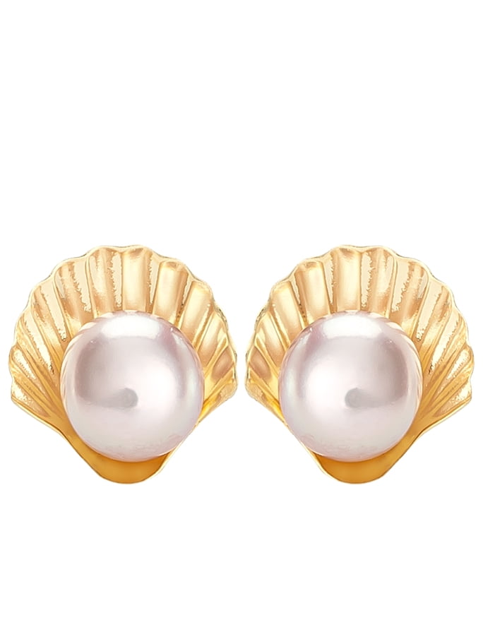 Disney The Little Mermaid Ariel 10kt Gold Freshwater Cultured Pearl ...