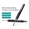 IMCBSTT 5V Micro-USB Soldering Iron Kit,with Battery Wireless Soldering ...