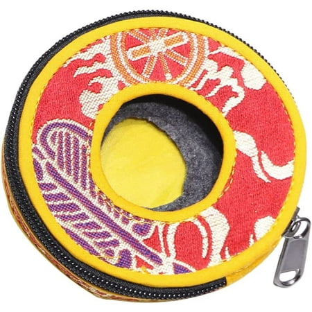 Tibetan Bell Storage Box Bell Storage Case Temple Bell Bag Meditation ...