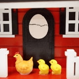 Hen House Birdhouse - Red - Walmart.com