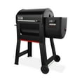 Weber Smoque Pellet Grill, 22 Inch Wood Fired Pellet Smoker with Wifi ...