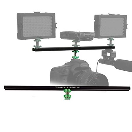 12 Inch Cold Shoe Extension Bracket - Dual Sided Camera Flash Mount ...