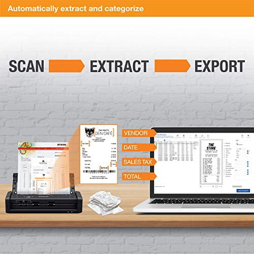 Buy ES-300WR Wireless Color Portable Duplex Document Scanner Accounting ...