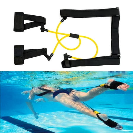 Xinxinyy Swim Training Resistance Band with Adjustable Belt for Adult ...