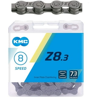 KMC Chain 1/2 x 3/32 116 Z72 8/Speed Black. for bicycle Chain, bike ...