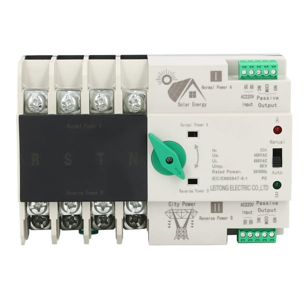 Power Transfer Switch,Dual Power Automatic Transfer RV Dual Power ...