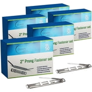 Officemate Premium Prong Fasteners, Complete Set, 2-Inch Capacity, 2.75 ...