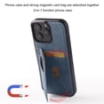 Dteck RFID Blocking Wallet Back Card Holder Case for iPhone 15 Pro Max ...