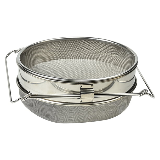 Double Sieve Honey Strainer Honey Strainer Set Stainless Steel Bucket ...