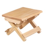 Worgeous Khaki Wooden Folding Stool for Fishing Portable and Compact ...