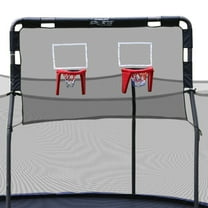 JumpKing Trampoline Basketball Hoop with Attachment and Inflatable ...