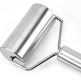 Non-Stick Stainless Steel Bread Roller Dough Fondant Rolling Pin for ...