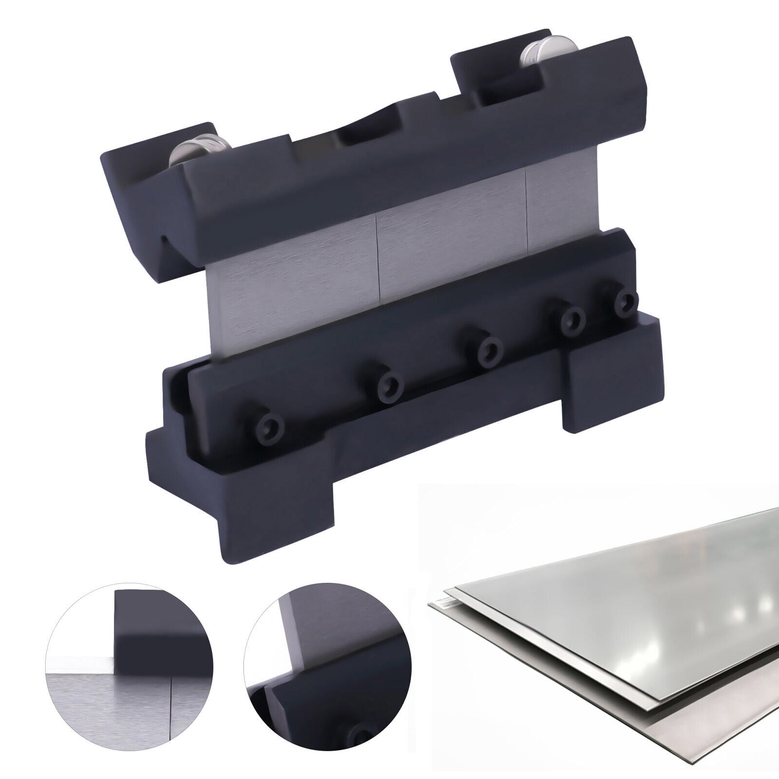 Miumaeov 5" Vise Mount Brake Bender Set Magnetic BDS-5 Iron Cooper ...
