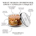 HomeWorx Breakfast Food Scented Candle - Banana Maple Pancakes ...