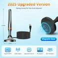 Digital TV Antenna for Smart Tv Indoor, 360 Reception Digital HDTV ...