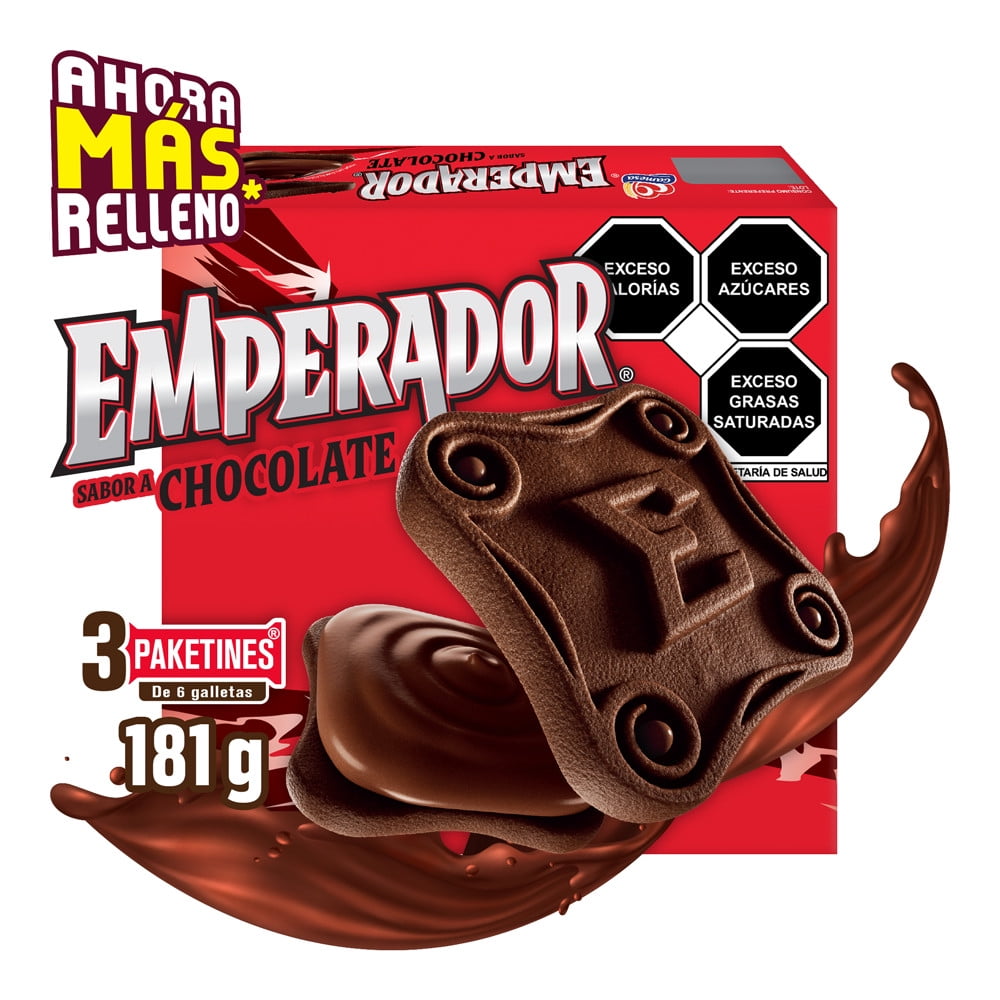 Galletas Emperador chocolate 181 g | Bodega Aurrera en línea