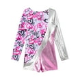 renvena Kid Girls Long Sleeve Gymnastics Dance Leotard Unitards Ballet ...