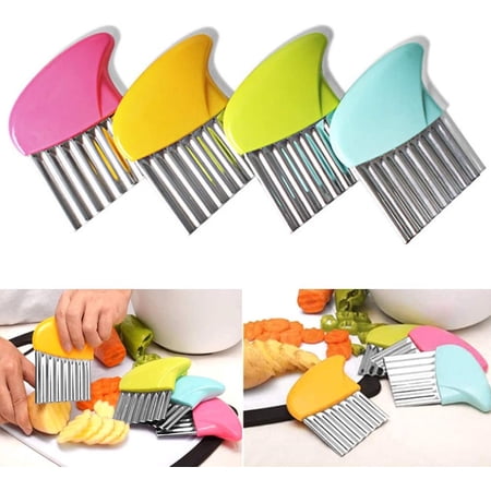Potato Wave Cutter Stainless Steel Wave Cutter Potato Cutter Crinkle ...