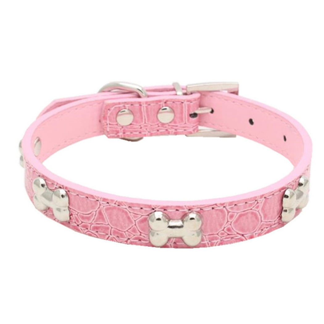 Click here for Nobrand Pet Collar Fashion Metal Bone Adjustable D... prices