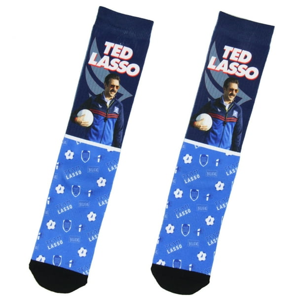 Ted Lasso Original Series Team Lasso Believe Sublimated Mid-Calf Crew ...