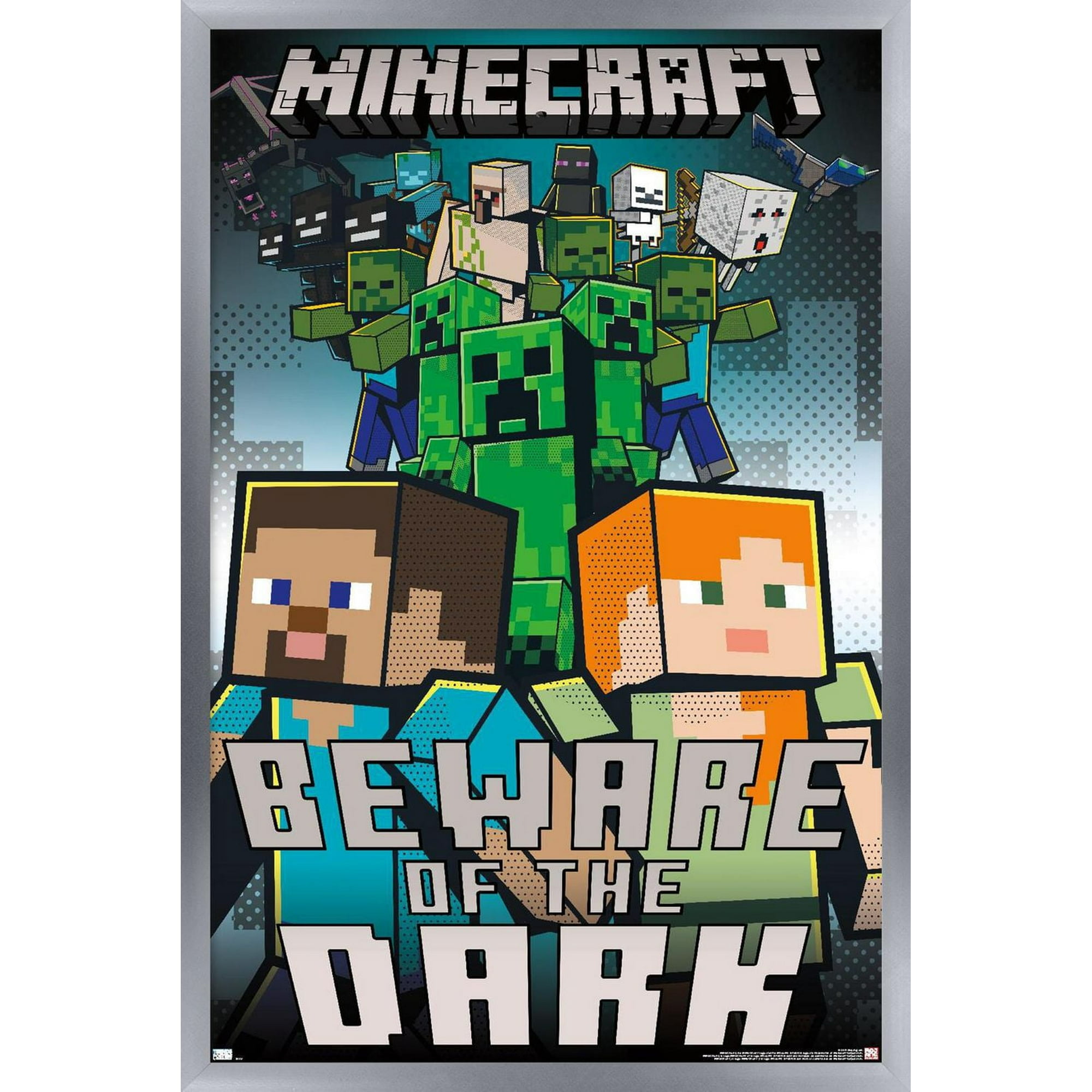 Click here for Trends International Minecraft - Beware Of The Dar... prices