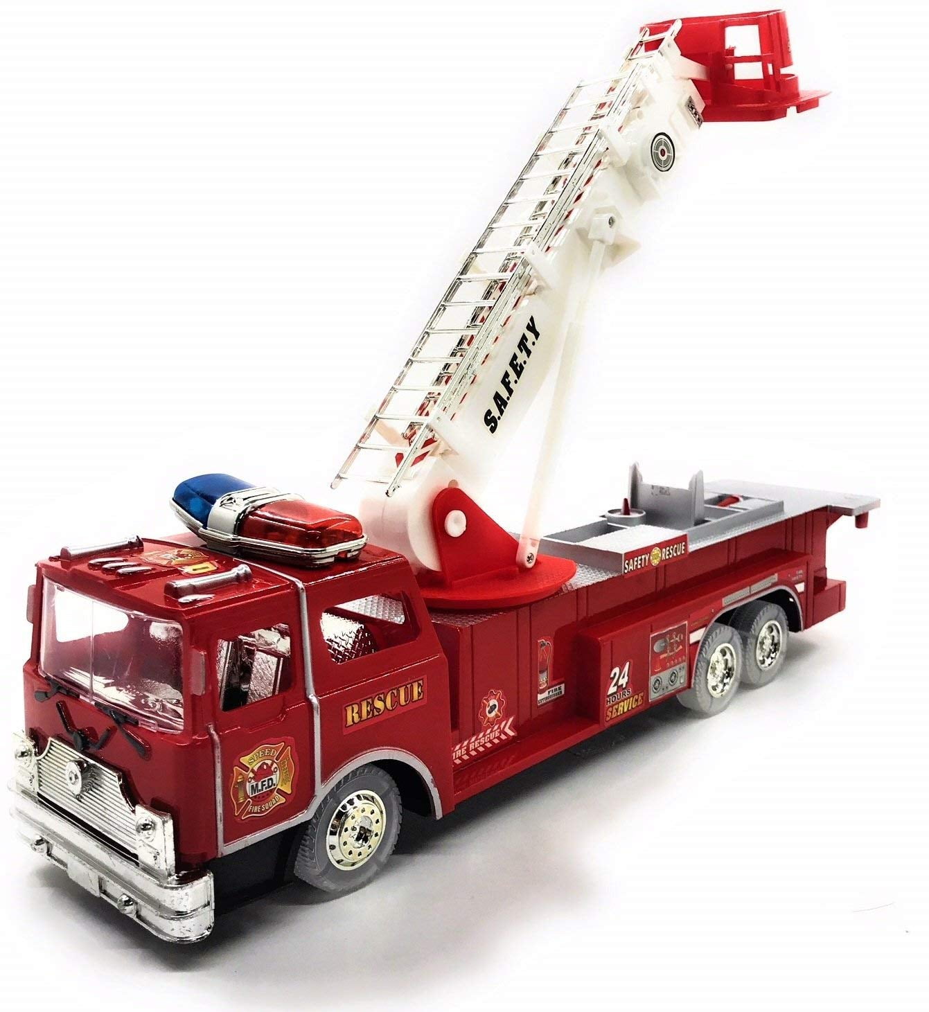 USToyOutlet Heroes To The Rescue Fire Engine Truck with Extending ...