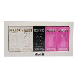 Moschino Toy Miniature Collction 5 Pcs Unisex Splash Gift Set - Walmart.com
