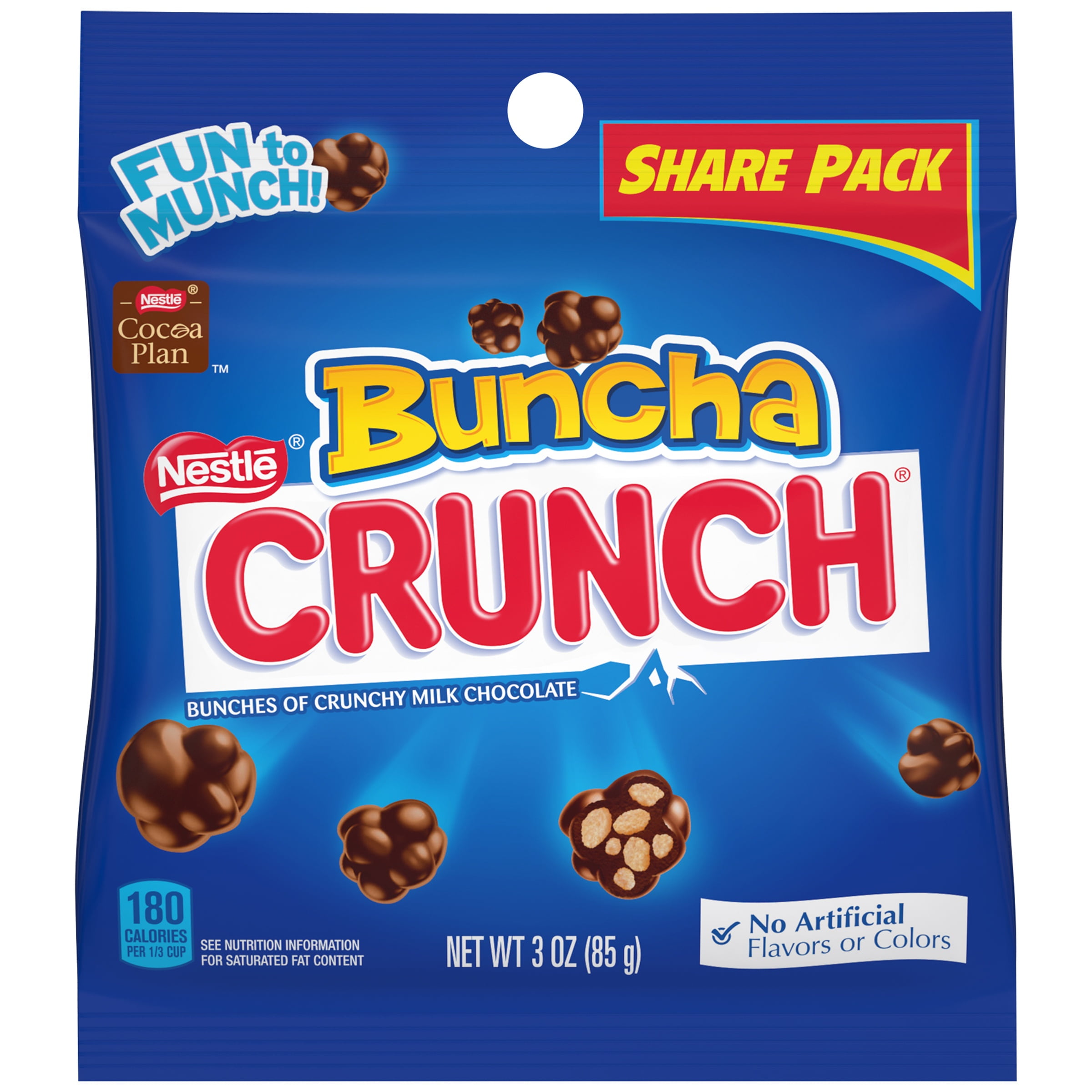 Nestle Buncha Crunch Milk Chocolate Candy, 3 Oz. - Walmart.com