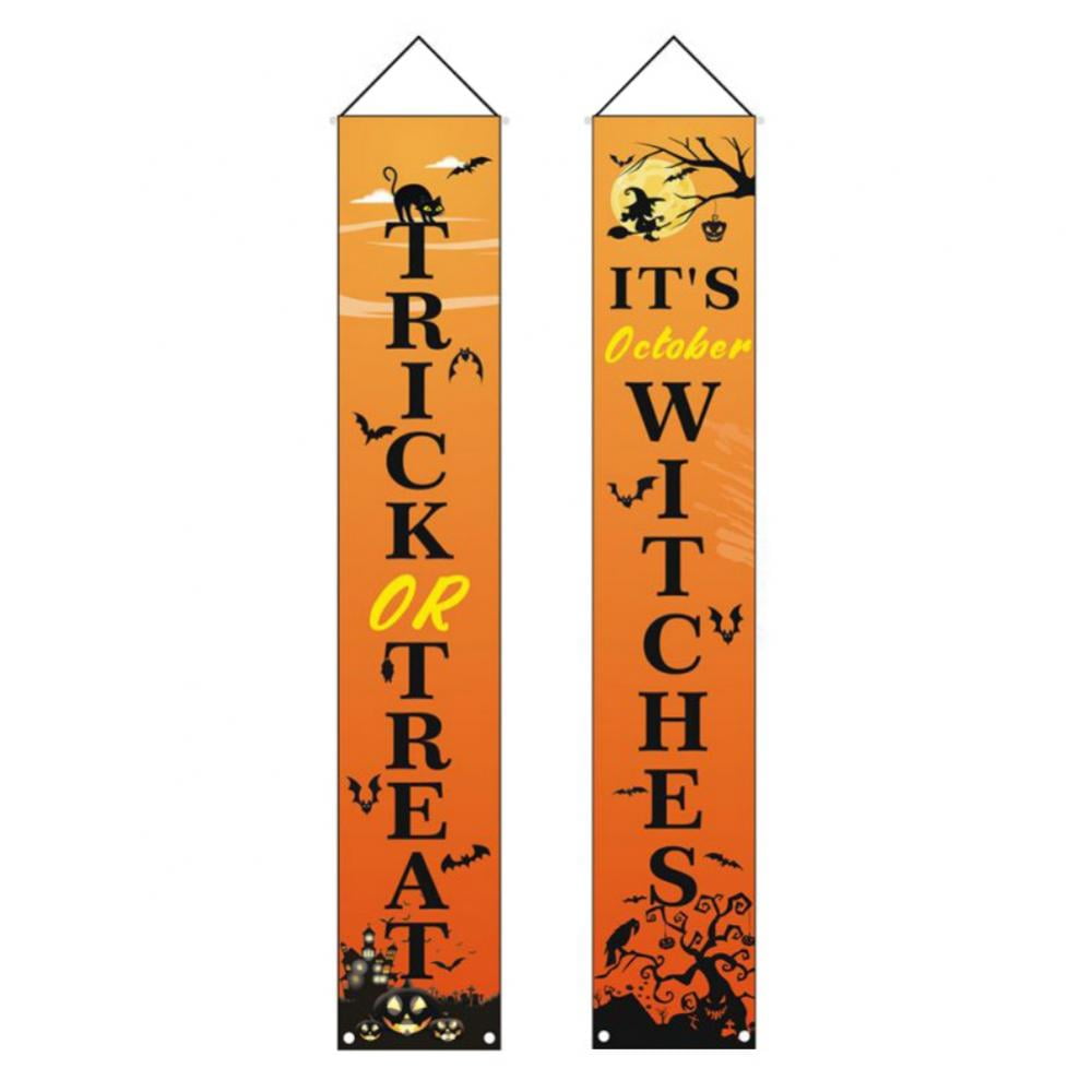 Halloween Decorations Outdoor ,Trick or Treat & It's October Witches ...