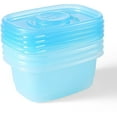 Gladware Freezerware Food Storage Containers, Small Rectangle Holds 24 ...